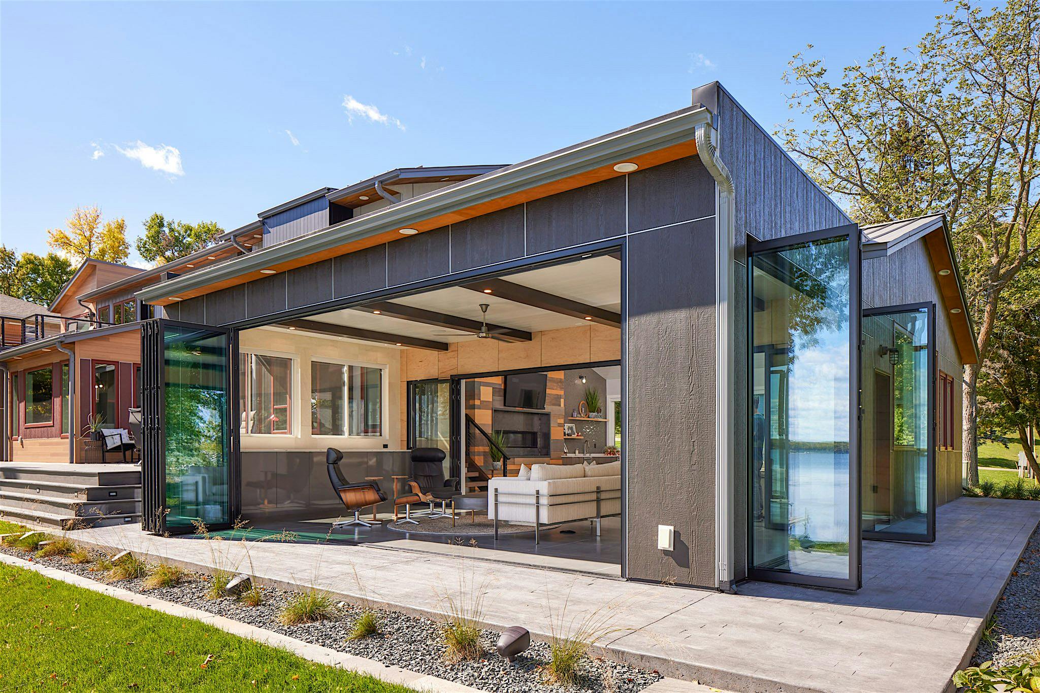 Next Level Lakeside Living With Generation 4 Folding Glass Walls Nanawall